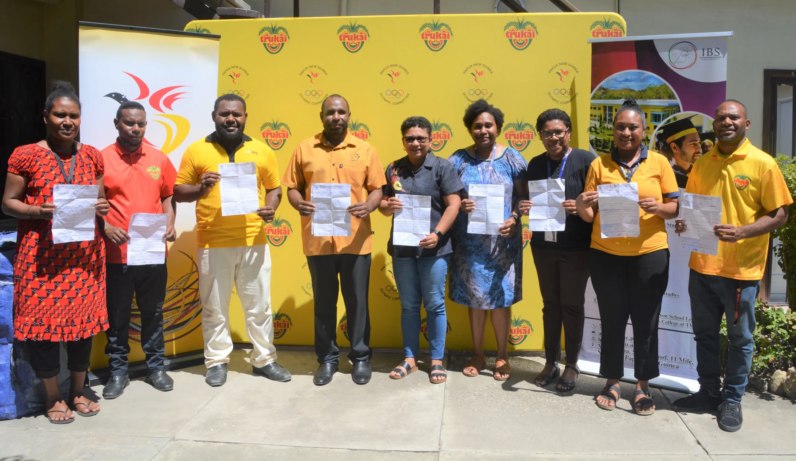IBSUniversity and PNGOC Draw Five Winners of the 2024 Trukai Fun Run ...