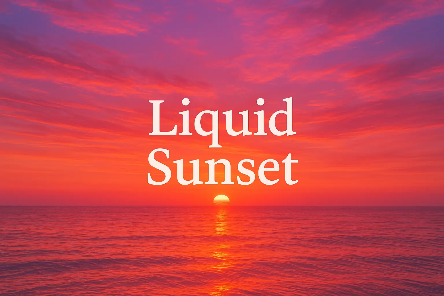 Liquid Sunset - IBS University (IBSU) – World Class Education for a Brighter Future