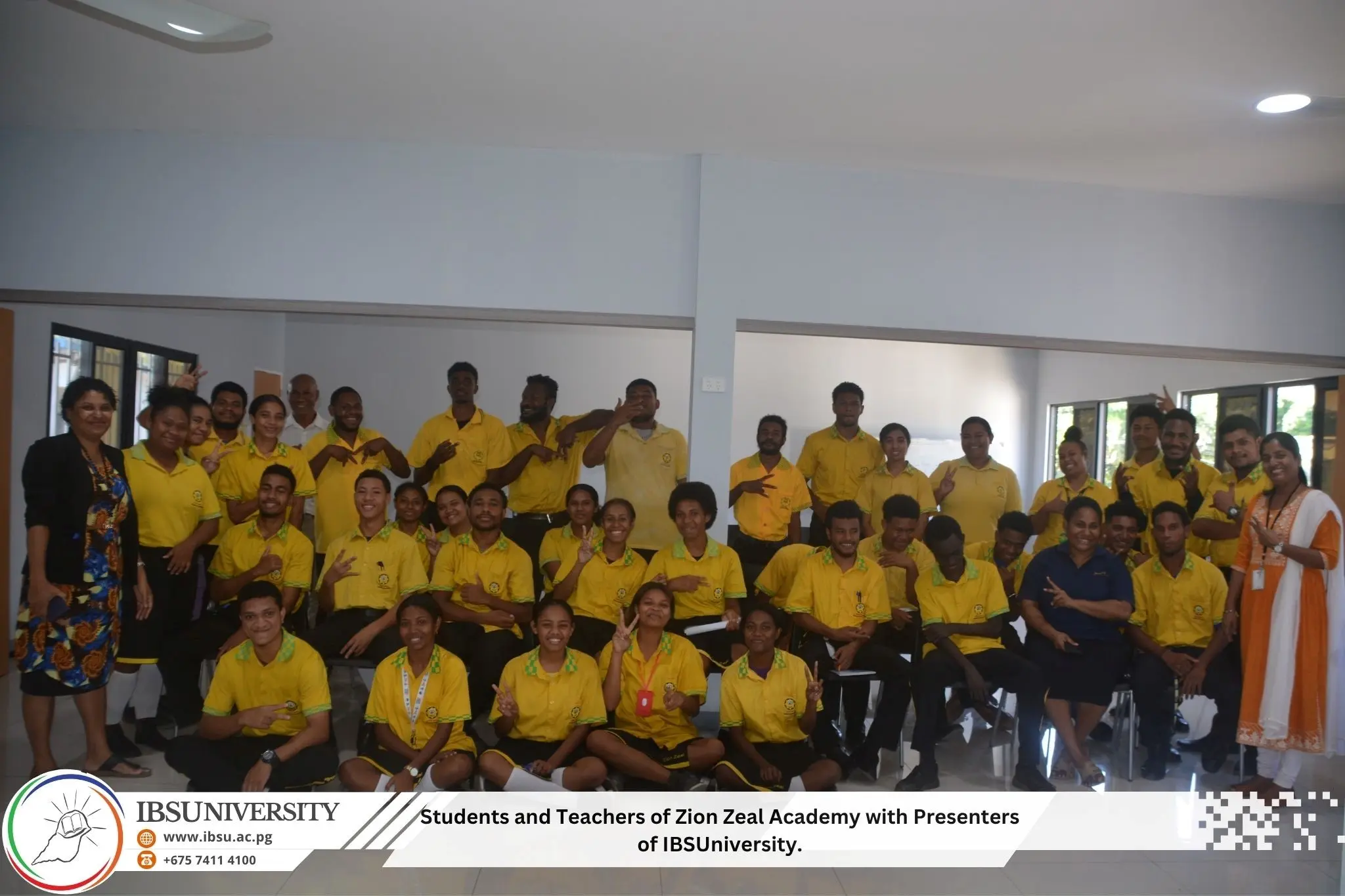 School Awareness Program at Zion Zeal Christian Academy - IBS University (IBSU) – World Class ...