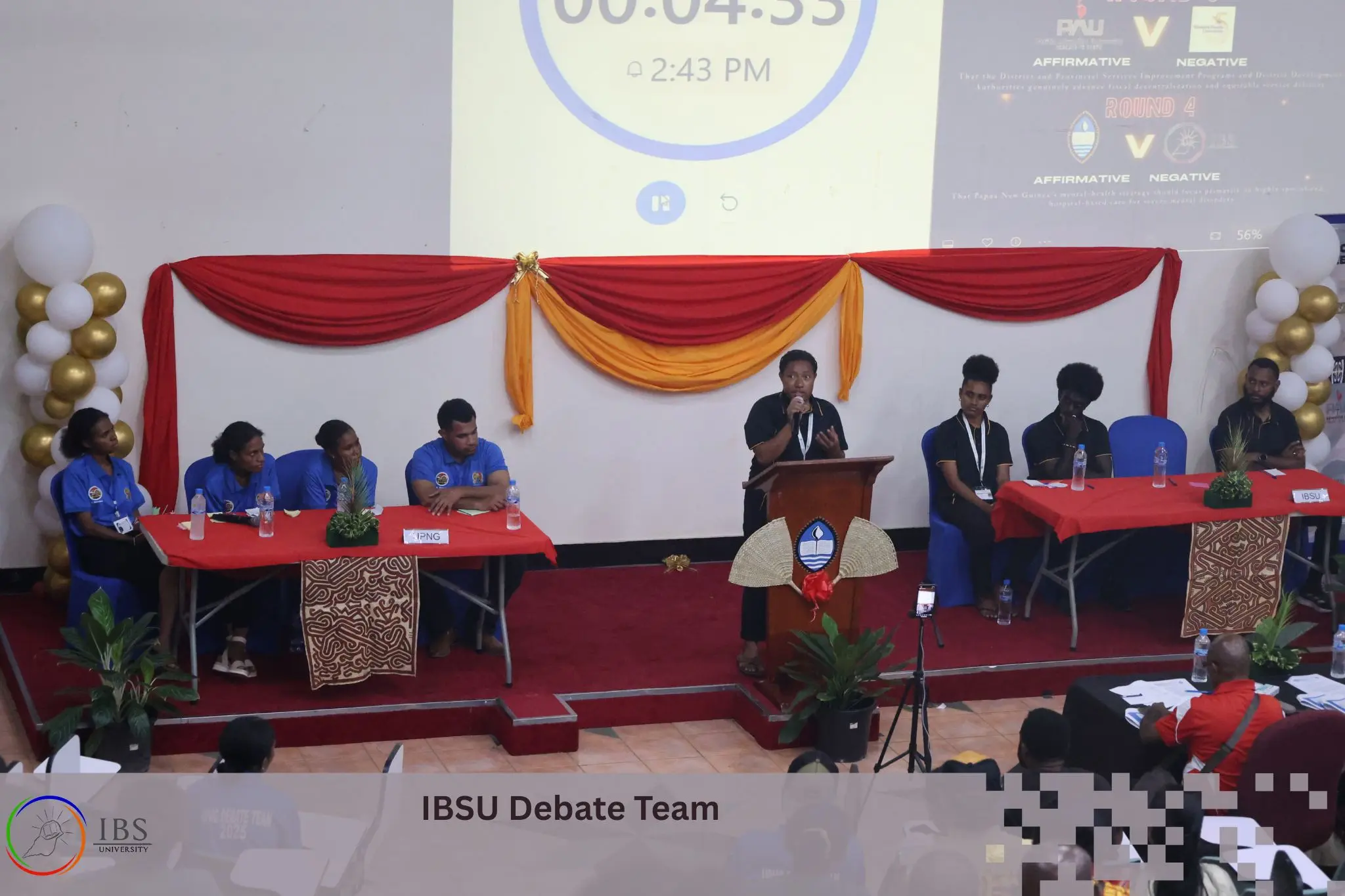 IBSU well represented at the 2025 Inter-Varsity Debate Competition ...